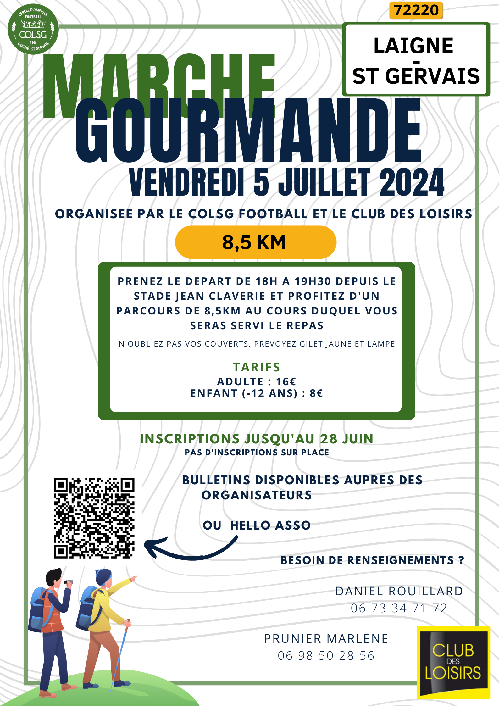 Marche gourmande – Cercle Olympique Laigné-Saint-Gervais